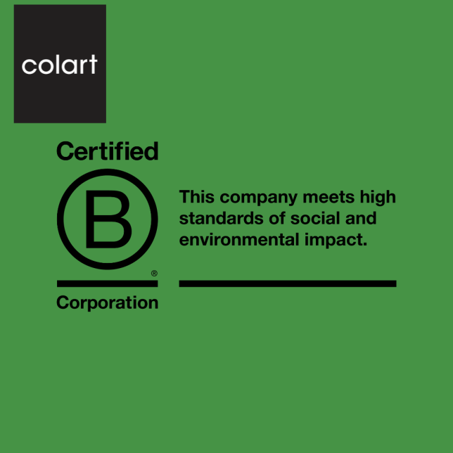 Colart Joins the Movement as a Certified B Corporation,™ | Colart